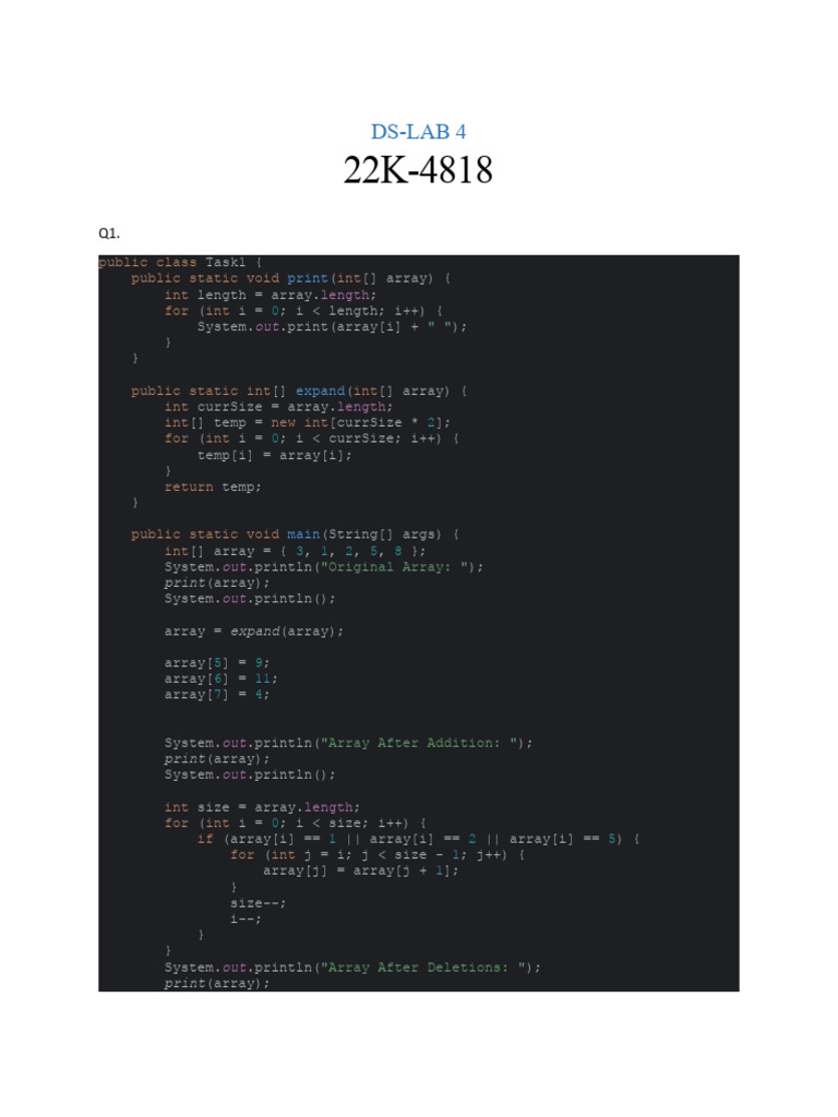 22K-4818 - Lab 4 | Download Free PDF | Information Retrieval | Computer Science