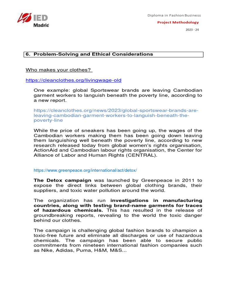 Problem-Solving and Ethical Considerations. Useful Info | PDF