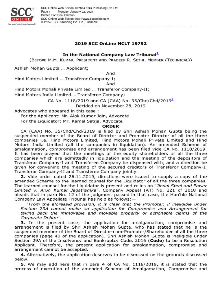 SCC Online User Guide | PDF