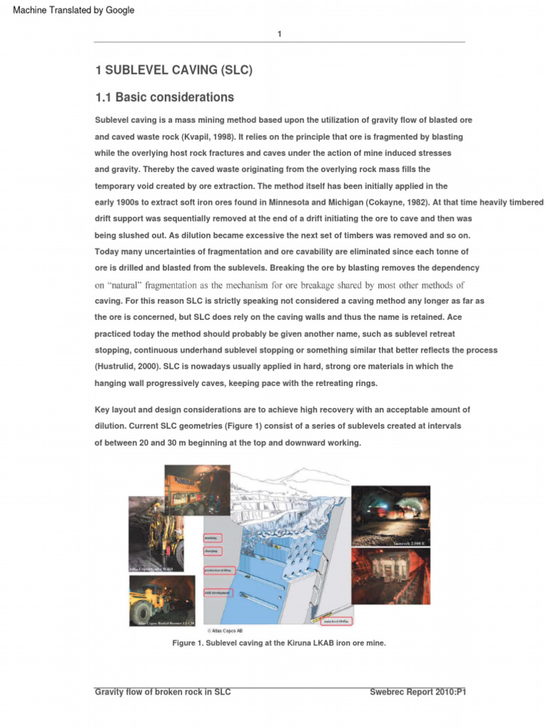 SLC1 2 | PDF | Mining | Velocity