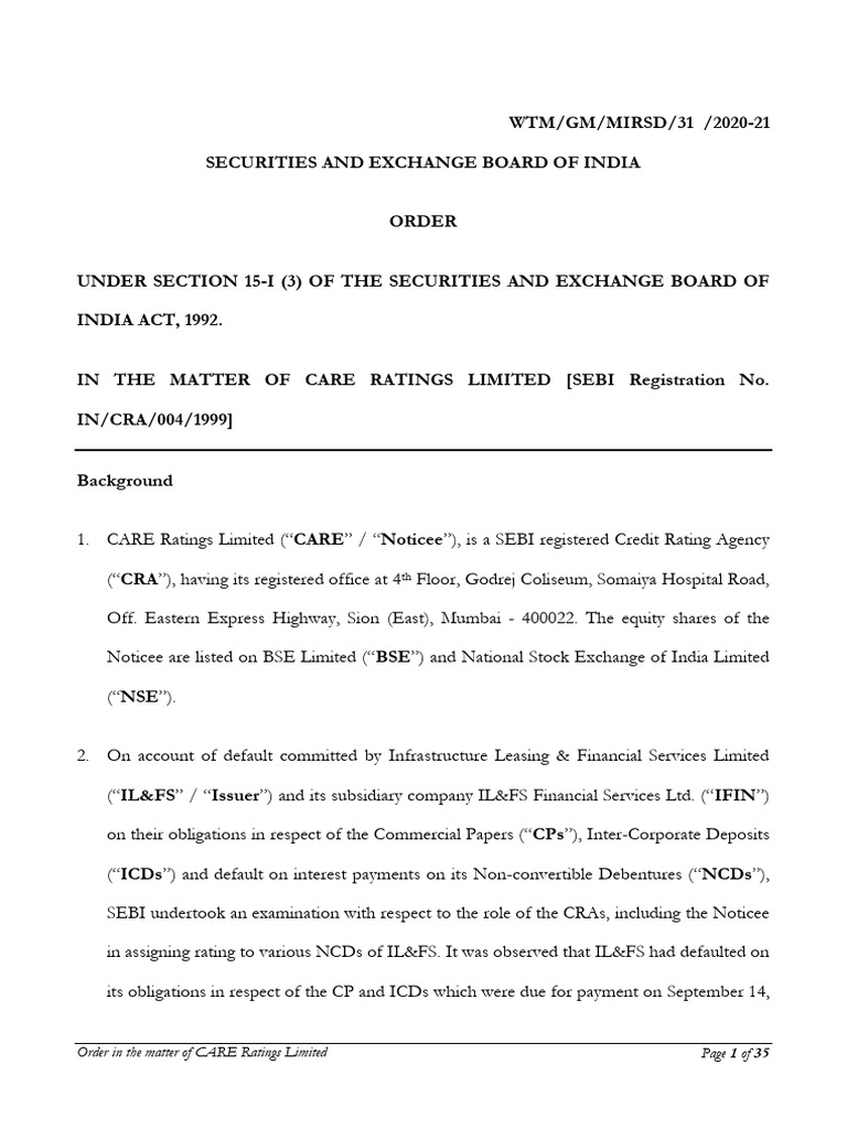 1600774073071 | PDF | Credit Rating Agency | Statutory Interpretation