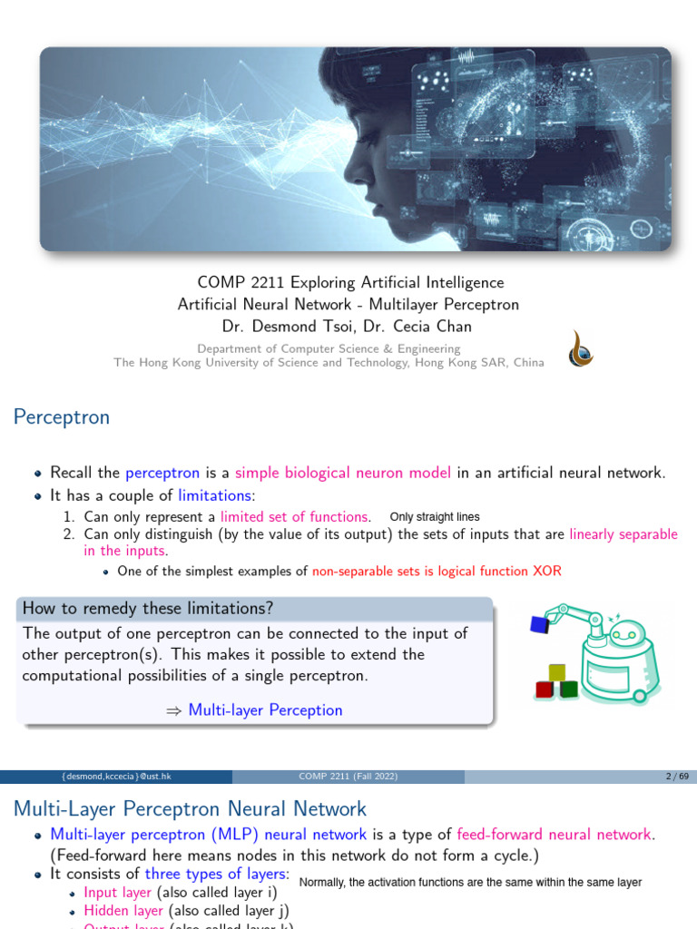 7 Ann Multilayer Perceptron Full | PDF | Artificial Neural Network | Statistical Classification