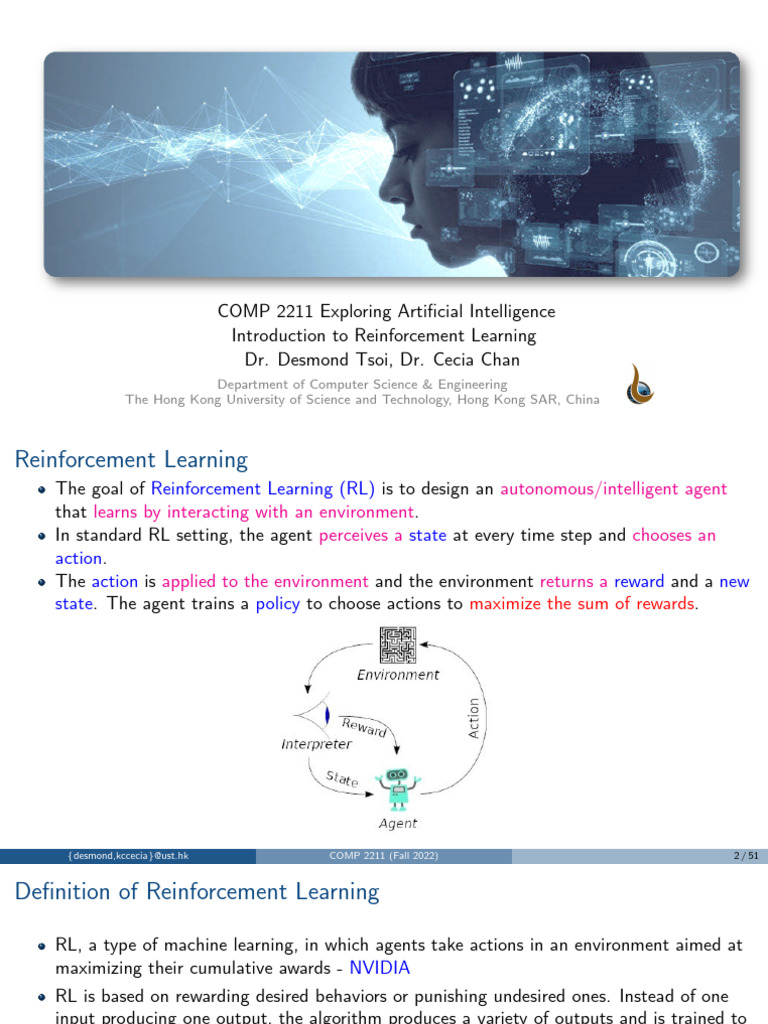 12 Reinforcement Learning Full | PDF | Reinforcement | Applied Mathematics