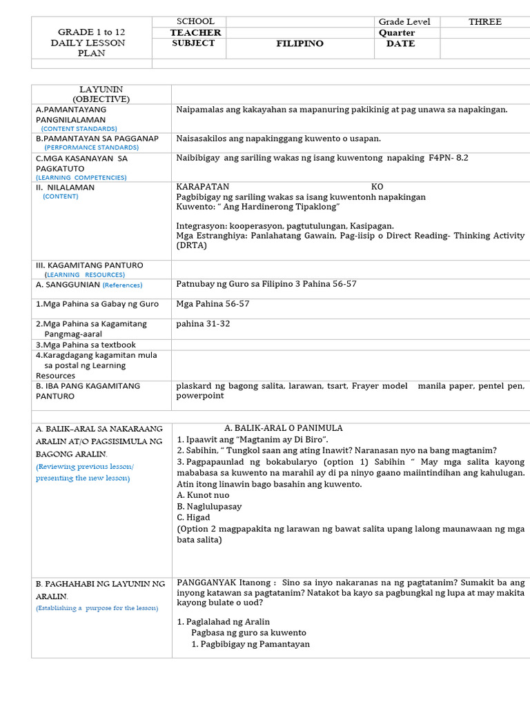Filipino 3 | PDF