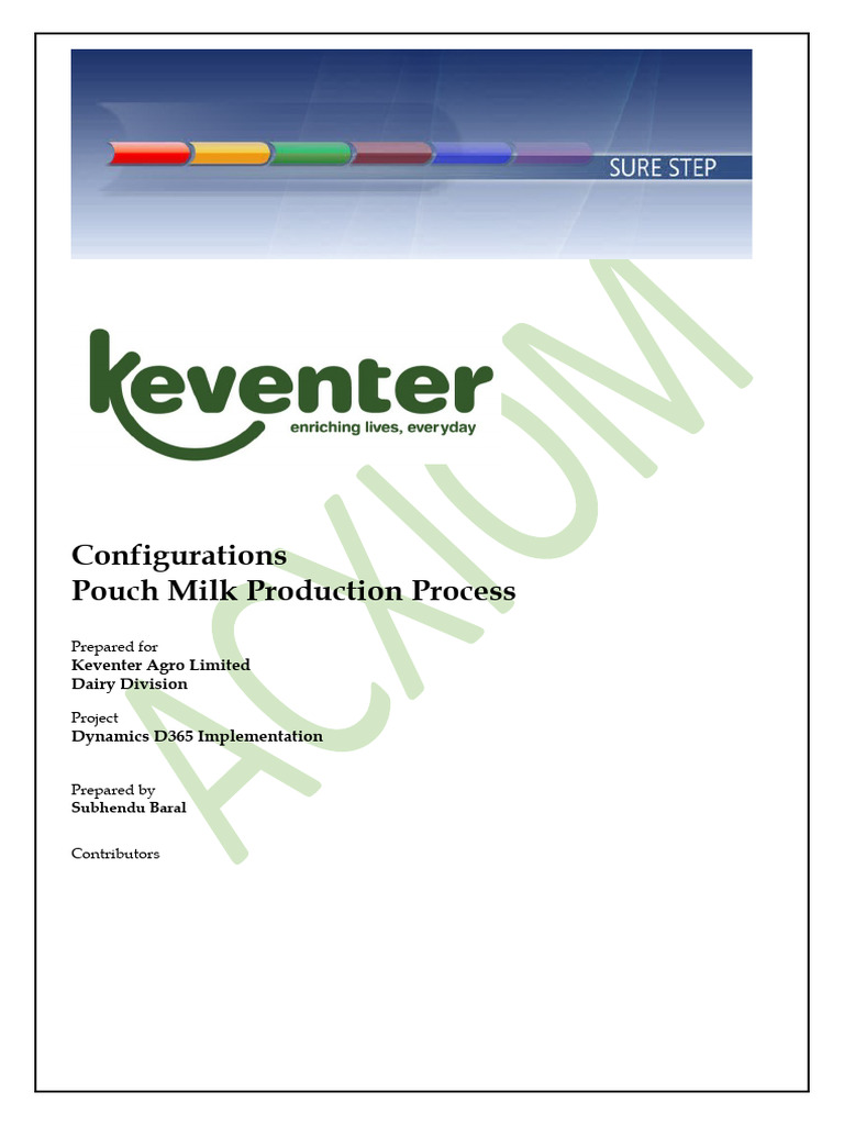 SDN-KAL-6.0.0.1 Production Pouch Milk | PDF | Graphical User Interfaces ...