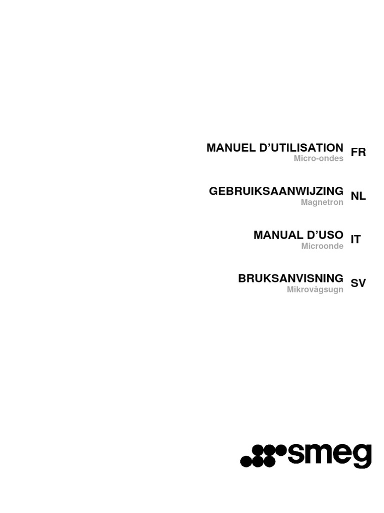 Smeg Fmi120n2 | PDF