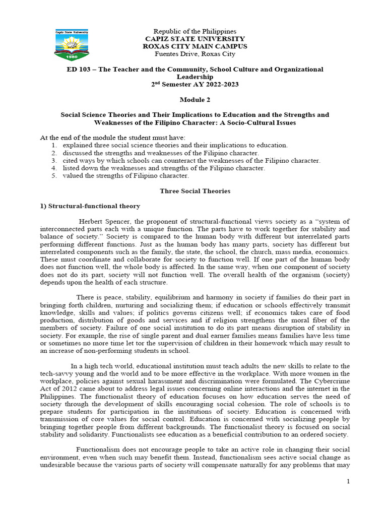 Module-2 | PDF | Behavioural Sciences