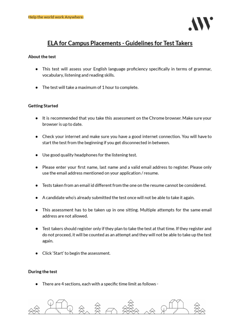 Assessment Guidelines | PDF