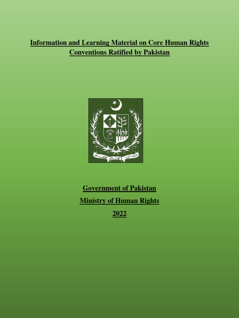 Information And Learning Material On Core Human Rights Convention Pdf