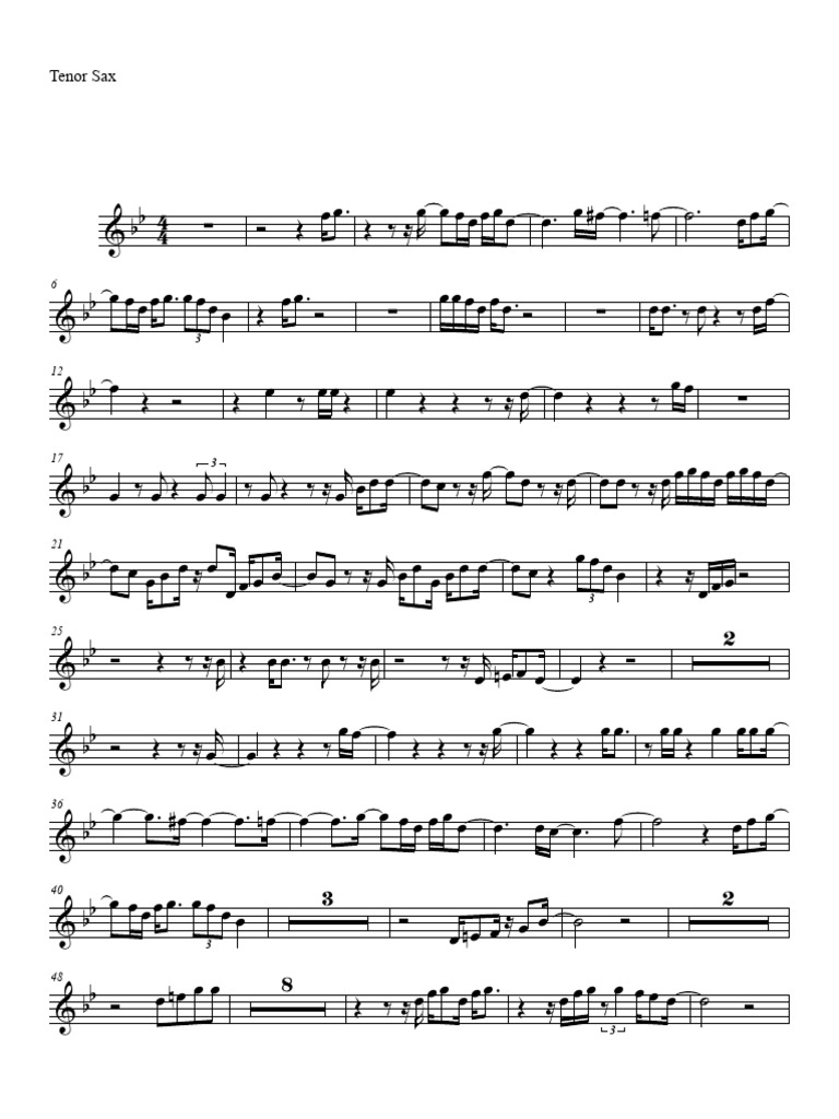 Tenor Sax | PDF