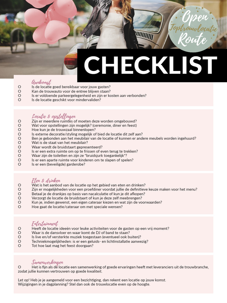 OTTLR Checklist Bezichtigingen-1 | PDF