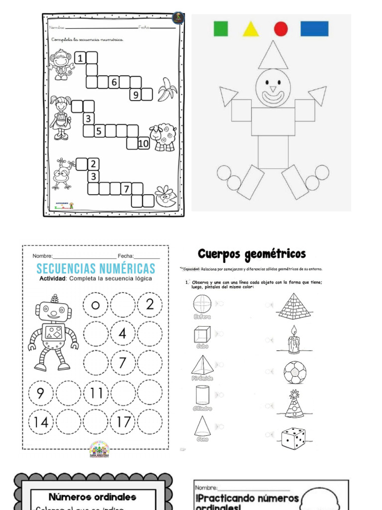 Anexos Matematicas 1º | PDF
