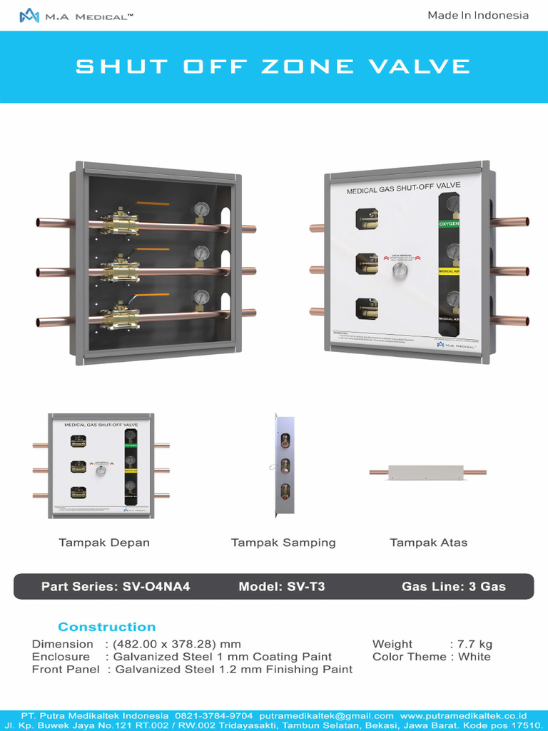 Brosur SoV MA Wide 3 Gases | PDF