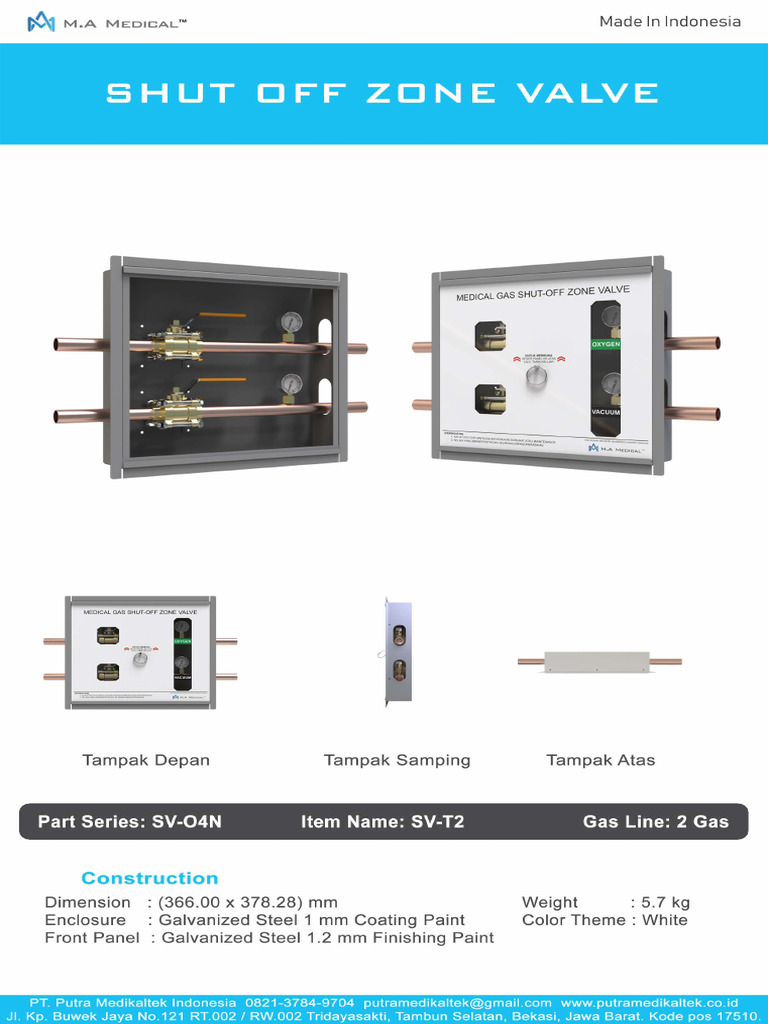 Brosur SoV MA Wide 2 Gases | PDF