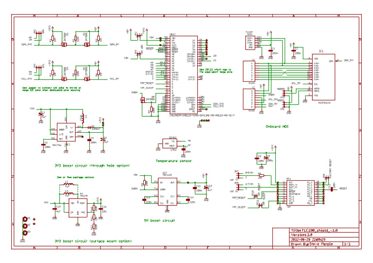 FLC100 Shield v1.0 SCH 2 | PDF