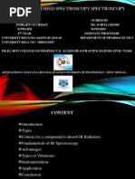 IR Spectrum Analysis of Paracetamol | PDF