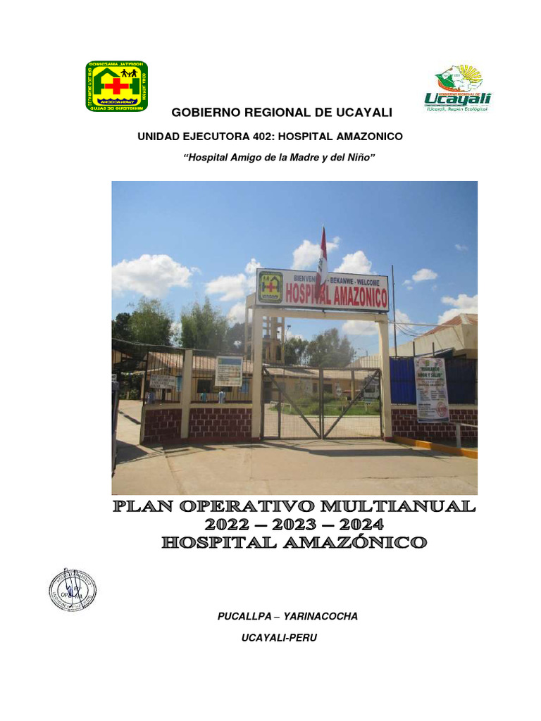 Informe Final Poi Multianual 2022 2024 | Descargar gratis PDF ...