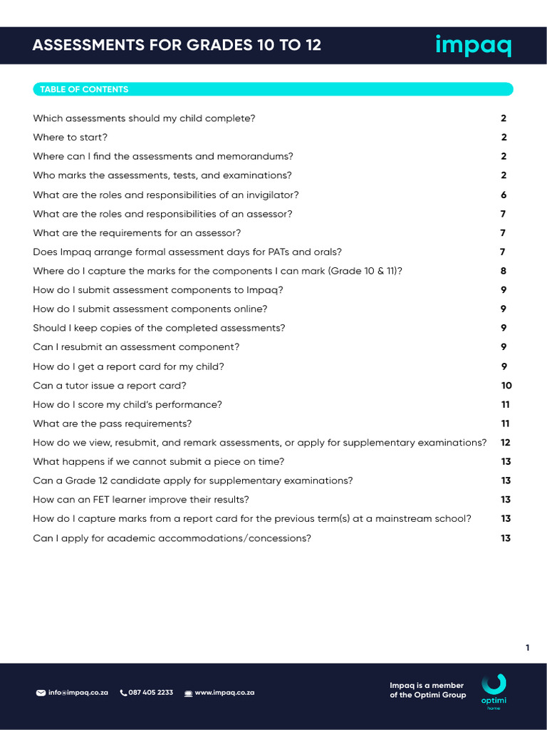 Assessments For Grades 10 To 12 | PDF | Image Scanner | Rubric (Academic)