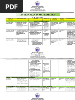Numeracy Action Plan 2023 2024 | PDF | Learning | Mathematics