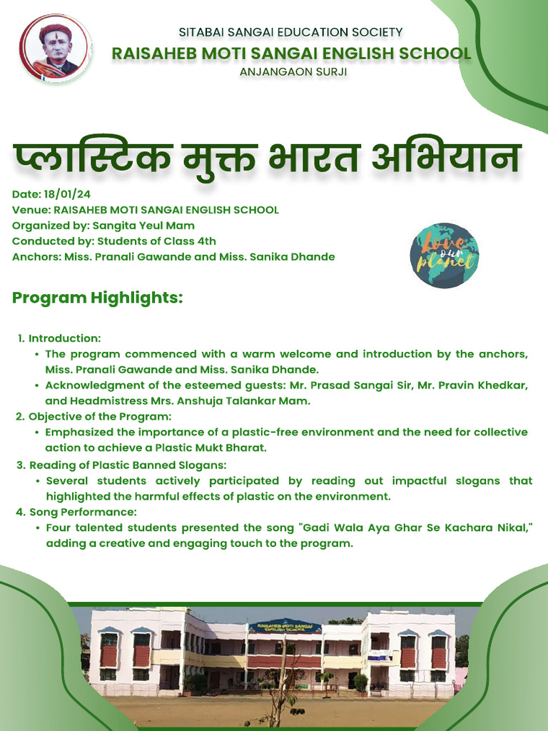 Plastic Mukt Bharat | PDF | Human Impact On The Environment | Economy ...