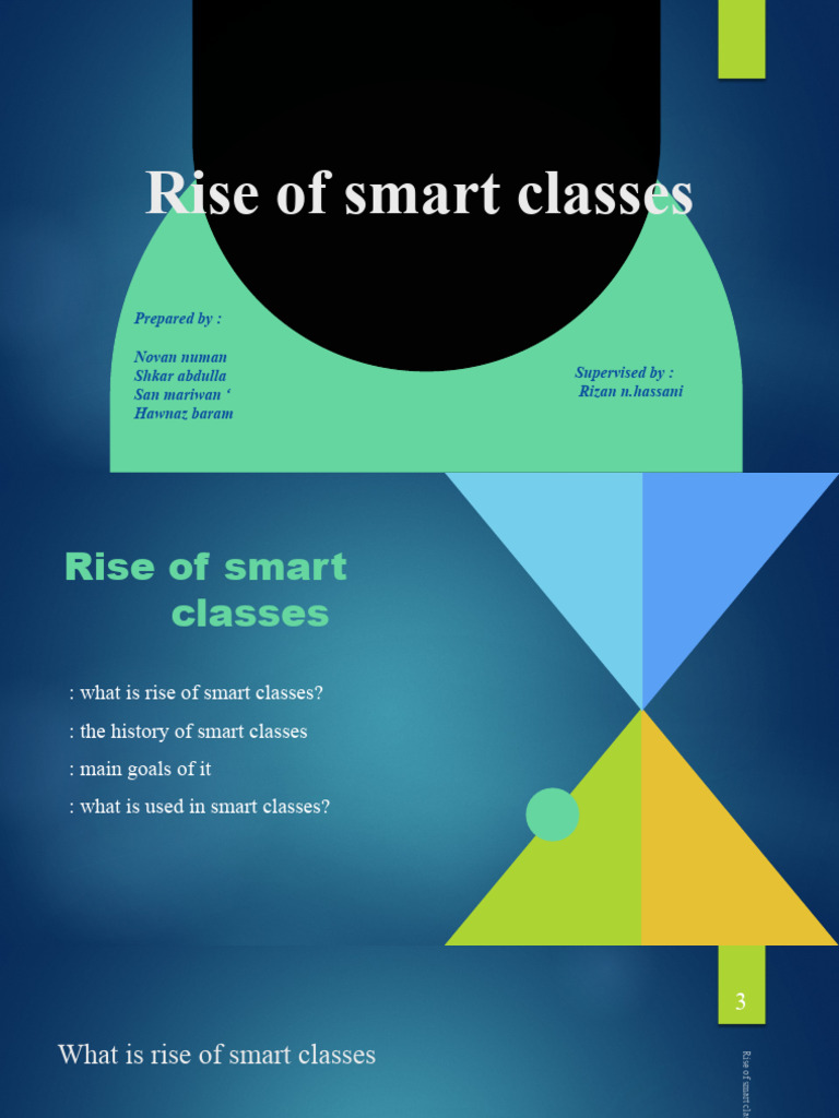 Rise of Smart Classes | PDF