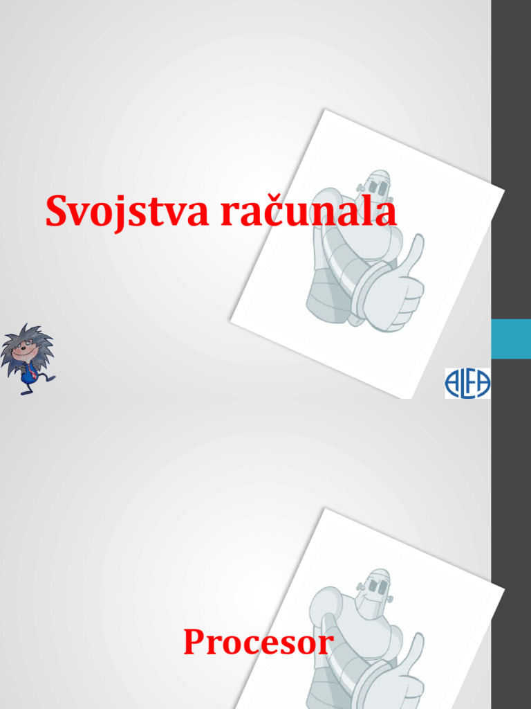 Svojstva Racunala | PDF