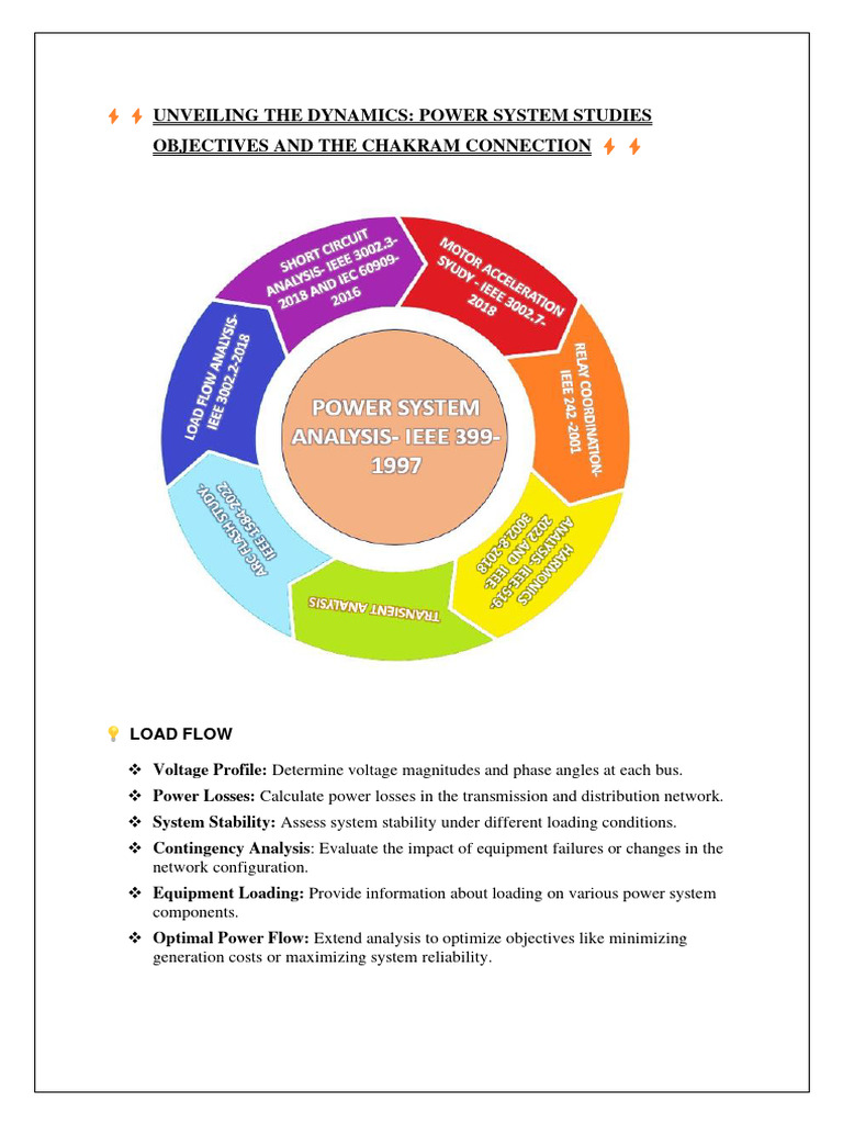 Power System Study Overview and Insights | PDF | Electric Motor ...