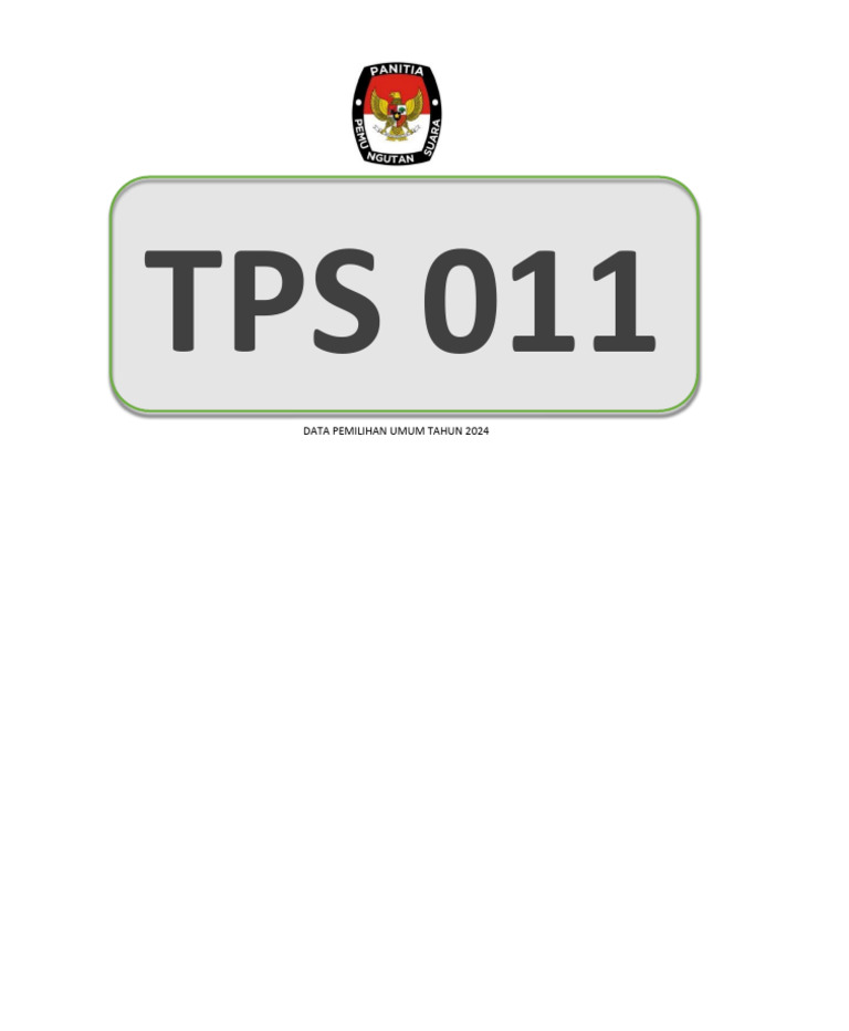 Nomor TPS | PDF