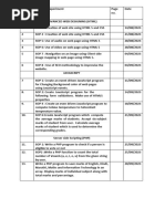 HTML Programs for 11th Class Practical | PDF | Html | Areas Of Computer ...