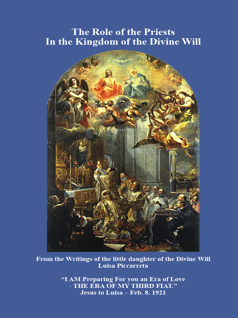 The Role of The Priests in The Kingdom of The Divine Will | PDF | Jesus ...