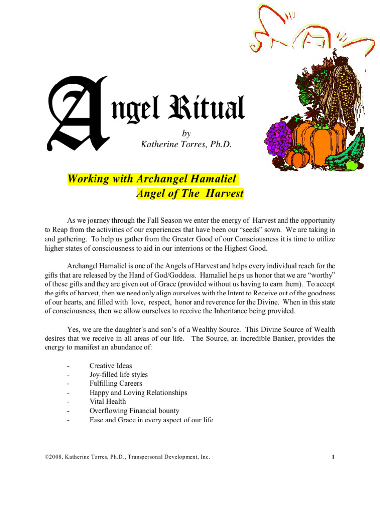 Angelic Ritual | PDF | Altar | Angel