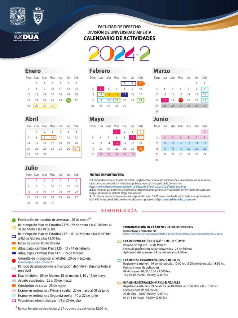 Calendar I Odu A 20242 | PDF