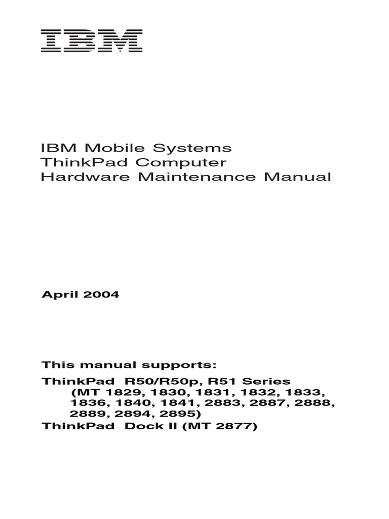 R50&R50p&R51 (1829&1830&1831&1832&1833&2889&2894&2895) | PDF ...