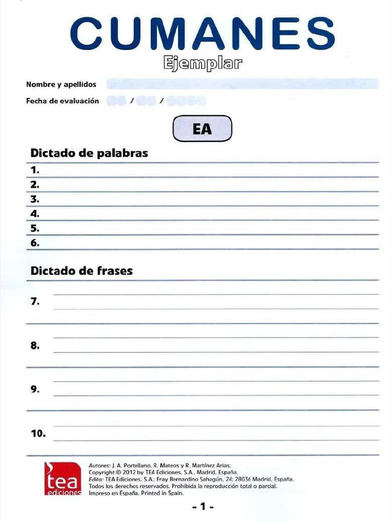 PROTOCOLO CUMANES | PDF