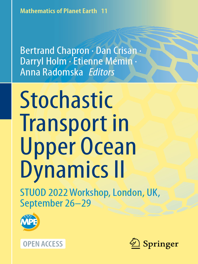 Stochastic Transport in Upper Ocean Dynamics II | PDF | Navier–Stokes ...