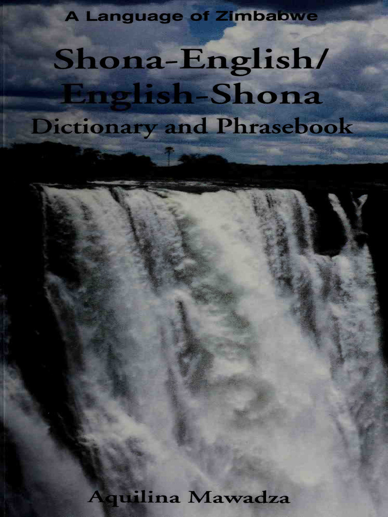 Shona-English English-Shona (ChiShona) Dictionary and Phrasebook ...