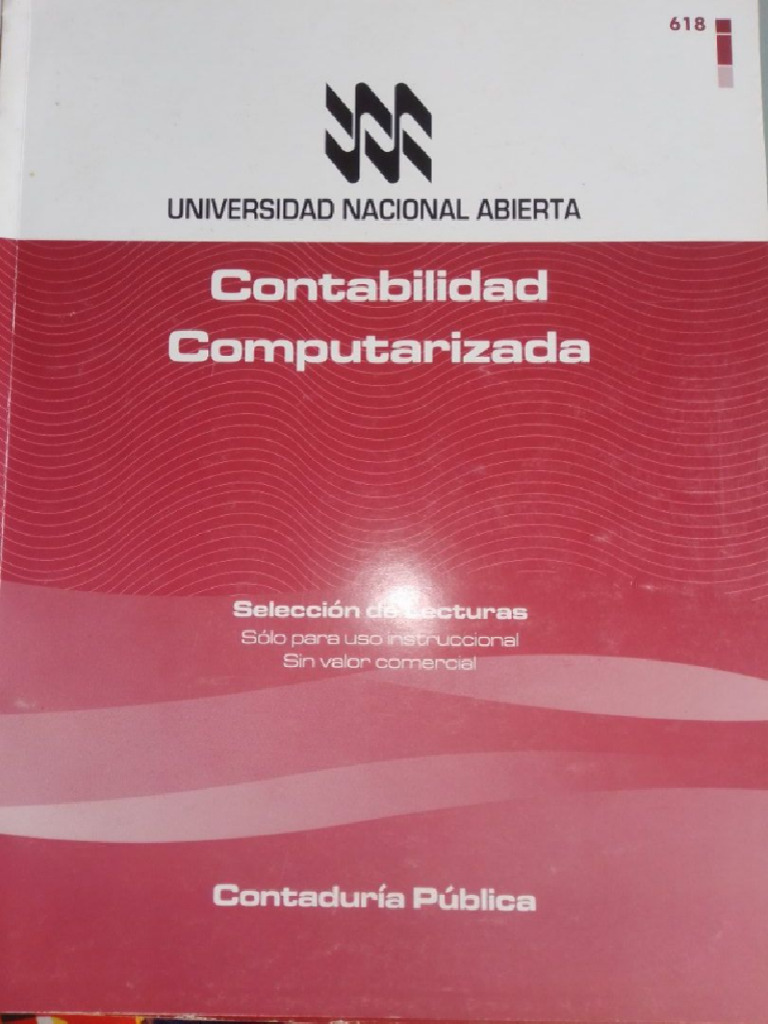 Libro de Contabilidad Computarizada | PDF