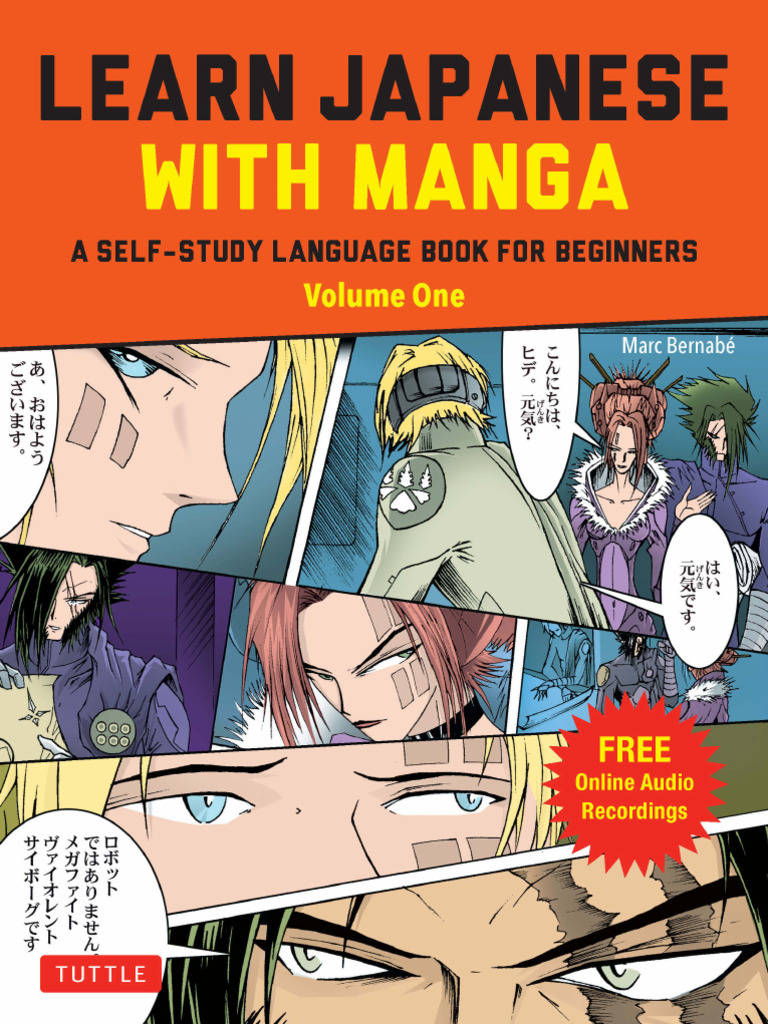 Learn Japanese With Manga Volume One - Marc Bernabe | PDF | Japanese Writing System | Kanji