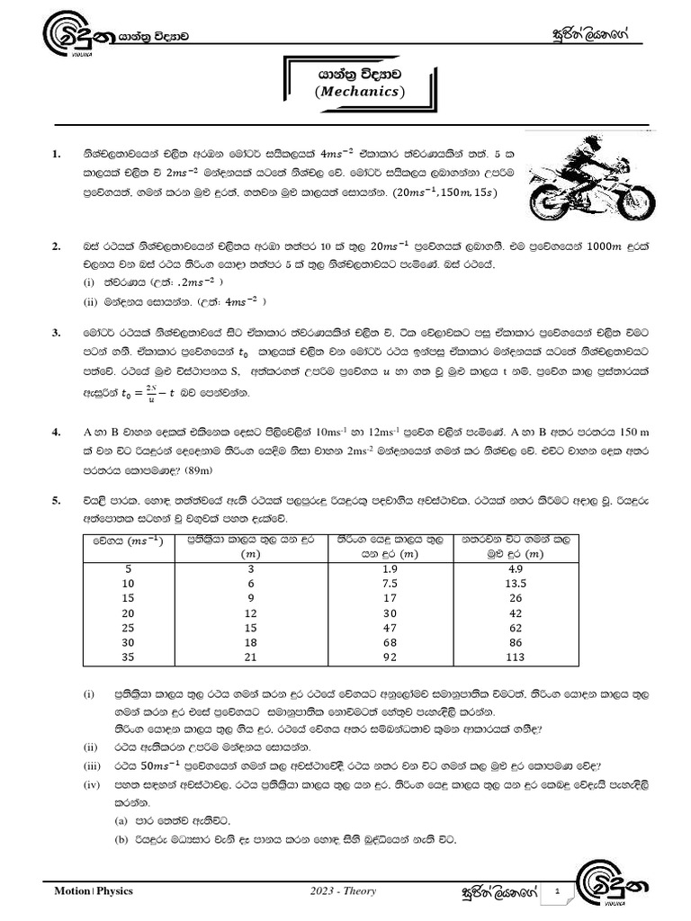 Chalithaya (Yanthra Vidyawa) | PDF