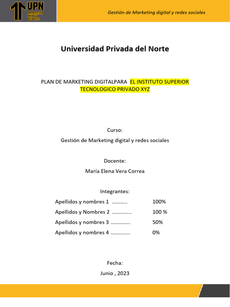Final de Marketing Digital | PDF | Marketing | Publicidad digital