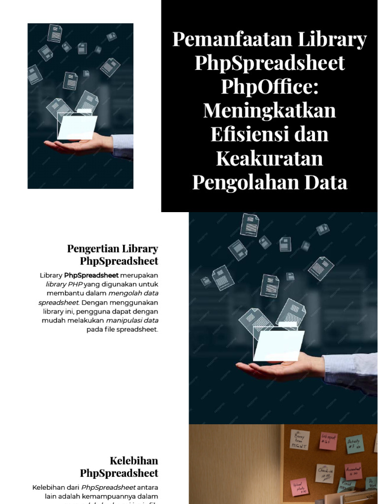 Pemograman Berbasis Web: PHP Spreadsheet | PDF | Karier & Perkembangan | Komputer