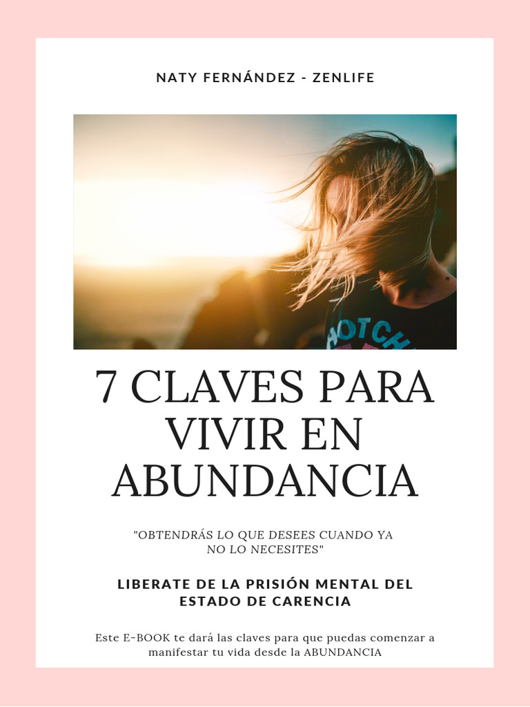 E-BOOK-7-CLAVES-PARA-VIVIR-EN-ABUNDANCIA-1 | PDF | Mente | Gratitud