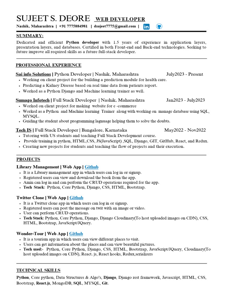 Sujeetweb Dev | PDF | Web Application | Bootstrap (Front End Framework)