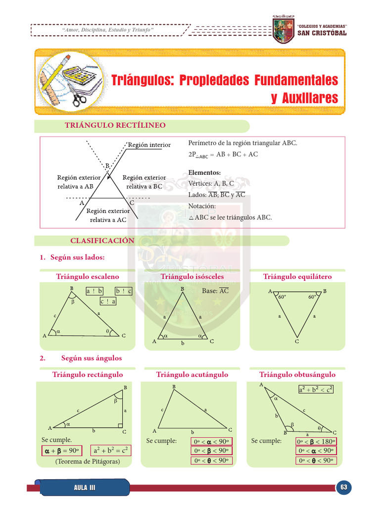 Geometria Triángulos Ii Pdf Triángulo Geometría Convexa