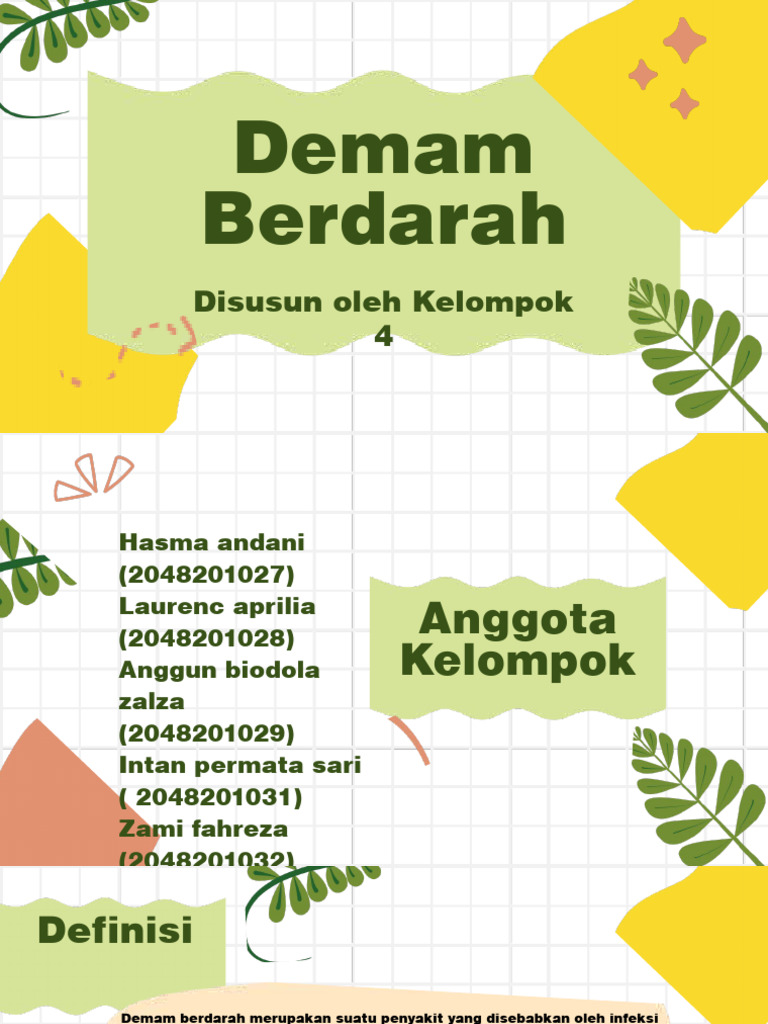 Demam Berdarah Dengue (DBD) | PDF