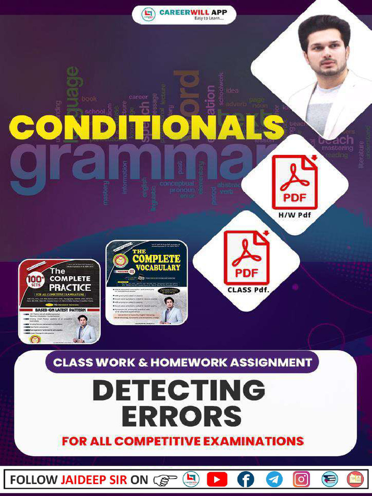 289463Conditionals Detecting Errors_crwill | PDF