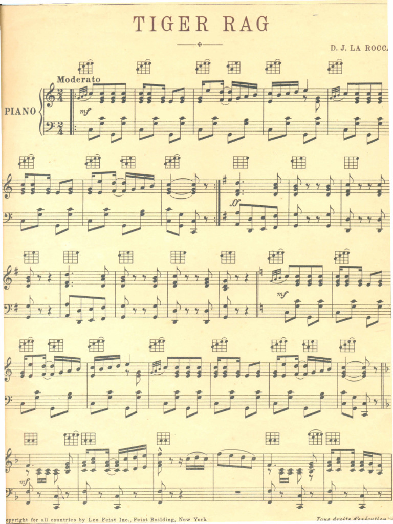 Tiger Rag | PDF