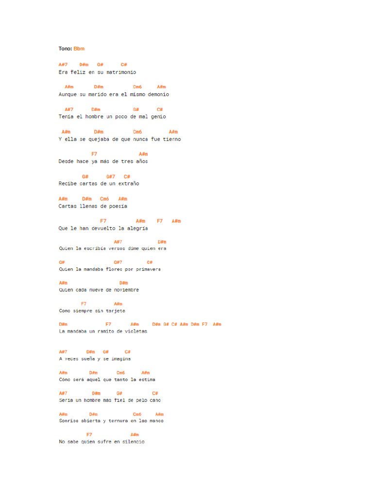 Un Ramito de Violetas Cecilia | PDF