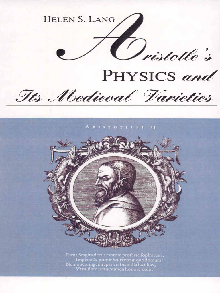 Aristotles Physics and Its Medieval Varieties | PDF | Aristotle | Logos
