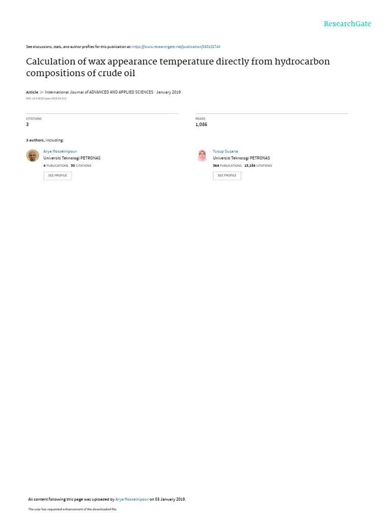 Ijaas 201901012 | PDF | Dependent And Independent Variables | Regression Analysis